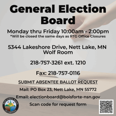 2025 Special Election | Bois Forte News & Events
